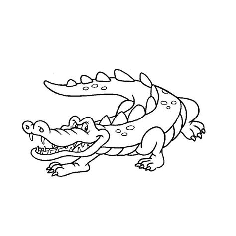 Coloriage Crocodile Du Nil Avec Coloriage Crocodile A Imprimer Gratuit Greatestcoloringbook