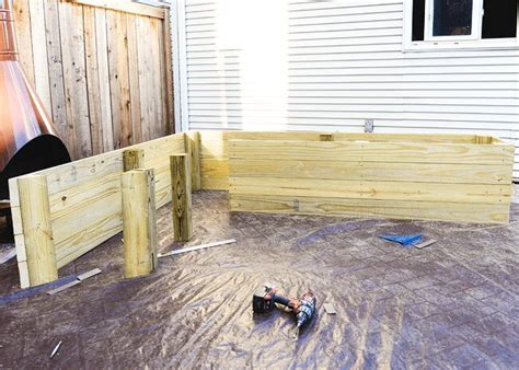 37 Feet Of Diy Planter Boxes Yellow Brick Home