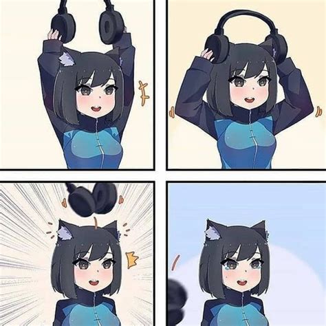 The Best Headphones Memes Memedroid Anime Funny Anime Memes Anime