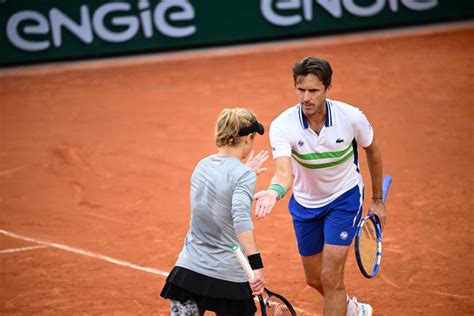 Édouard Roger Vasselin Se Refait Un Moral Avant Les Jo En Atteignant La Finale Du Double Mixte à