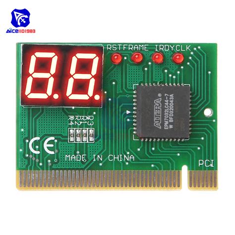 Diymore 2 Digit Code Pci Motherboard Analyzer Tester Card Detailed