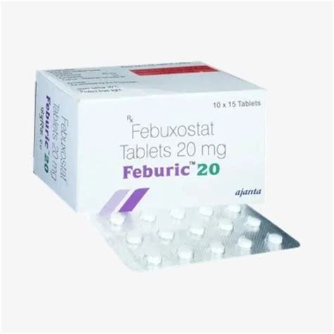 20mg Feburic Febuxostat Tablets At ₹ 969box Uloric In Nagpur Id
