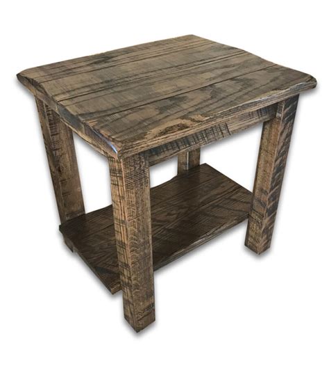Rustic End Table For Sale Northwood Outdoor