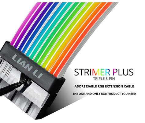 Netcodexph Lian Li Strimer Plus Triple 8 Pin Addressable Rgb