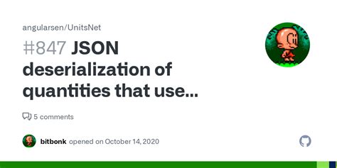 Json Deserialization Of Quantities That Use Decimal Internally May Fail