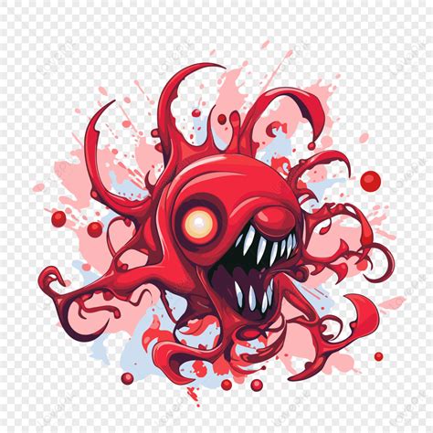 대학살 벡터만화문어클립 아트 Png 일러스트 무료 다운로드 Lovepik