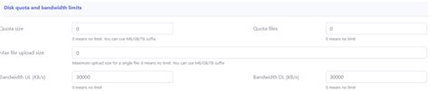 Bandwith Limit Not Working Properly · Issue 1054 · Drakkansftpgo