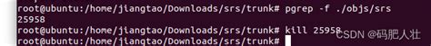 Srs流媒体服务安装和使用simple Realtime Server Csdn博客