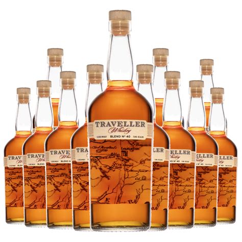 Traveller Whiskey Blend No 40 By Buffalo Trace Distillery 12 Bottle