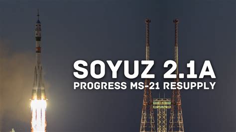 LIVE Soyuz MS 21 Launches Cargo To The ISS YouTube