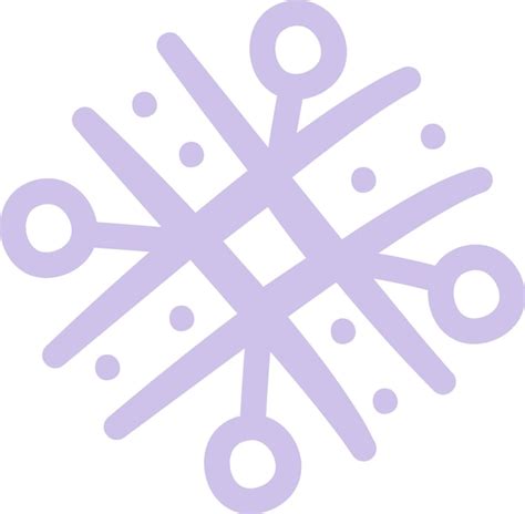 Premium Vector Hand Drawn Snowflake