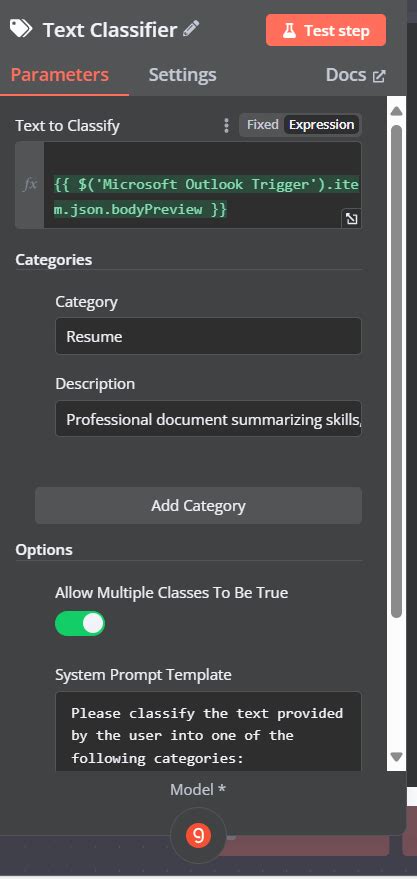 Classifying The Outlook Mails That Has Attachment Questions N8n