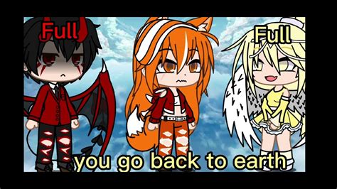 Heaven And Hell Gacha Club Meme Youtube