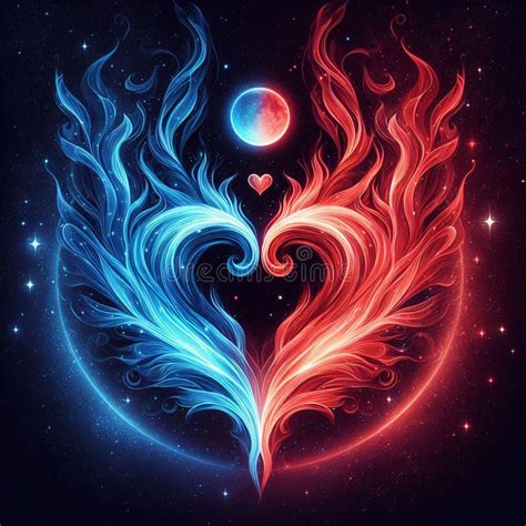 Twin Flame Couple Soulmates The Concept Of Magical Esoteric Tantric