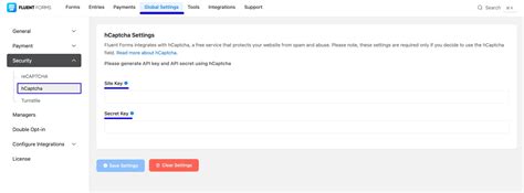 How To Integrate Hcaptcha With Fluent Forms Fluent Forms