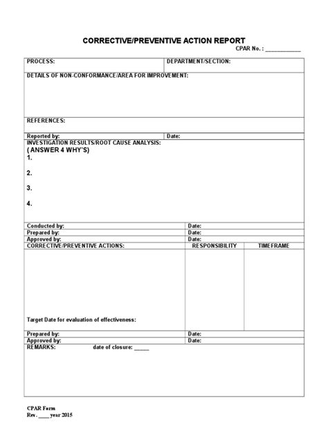 Cpar Format