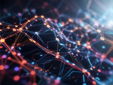 Premium Ai Image Abstract Visual Of Data Connections Embracing Technology