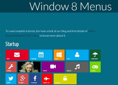 35 creative free jquery css3 menu for web designer onaircode