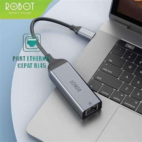 Jual Robot Ea20c Type C To Ethernet Adapter Usb C To Gigabit Lan Port