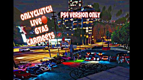 Gta 5 Live Car Meet🚘 Car Show 💨 Cruise Rp Drag Races Ps4ps5💯