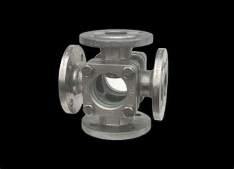 Four Way Sight Glass Pipe Sight Glass Industrial Sight Glass Din7080