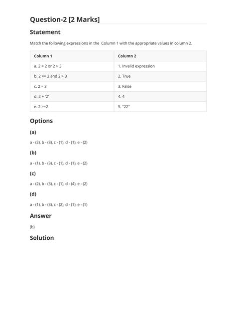 Solution Iit Madras Computational Thinking Ct Mock Test Questions And Answers Studypool