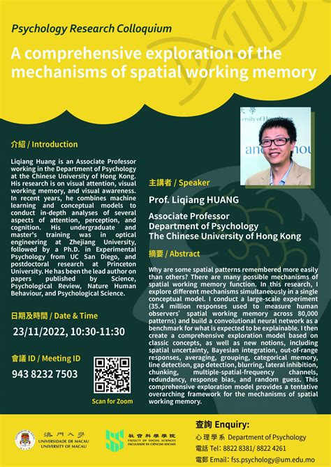 Fss Dpsy Research Colloquium A Comprehensive Exploration Of The