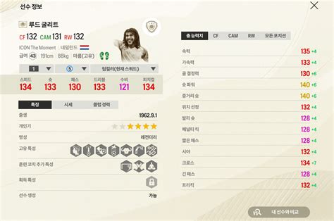 집중훈련 모먼트 굴리트 Ea Fc 온라인 에펨코리아