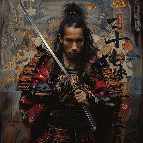 Download Samurai Fighter Man Royalty Free Stock Illustration Image