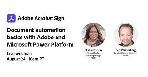 Ben Vanderberg On Linkedin Document Automation Basics With Adobe And Microsoft Power Platform