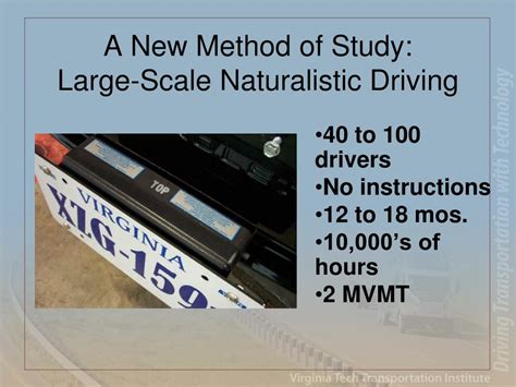 Ppt Driver Distraction Results From Naturalistic Teenage Driving