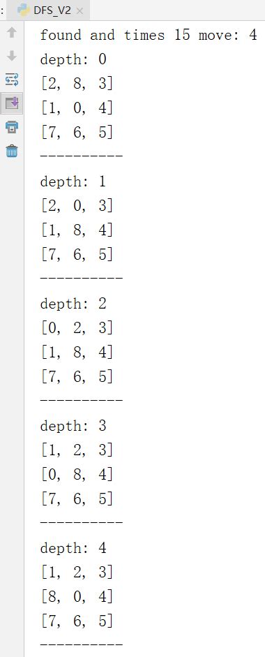 Python Dfs