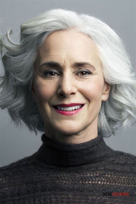 Pin Op Coiffure Femme Senior