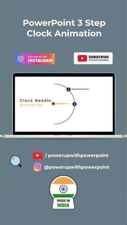 Powerpoint Clock Needle Animation Shorts Youtube