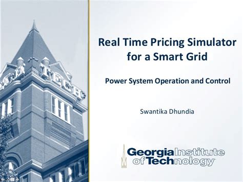 Real Time Pricing Simulator For Smart Grids