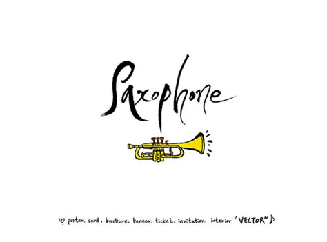 유토이미지 손으로 그린 음악 일러스트