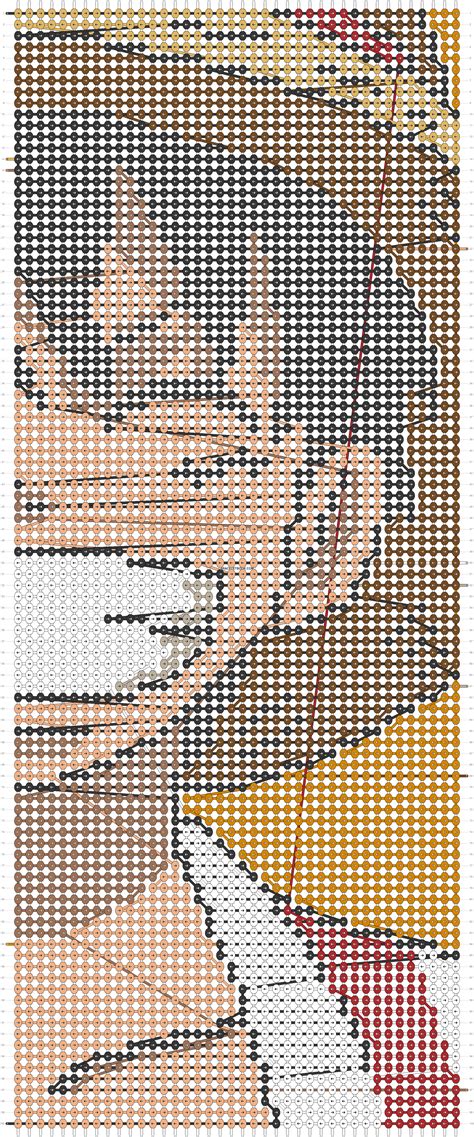 Alpha Pattern 65437 Braceletbook