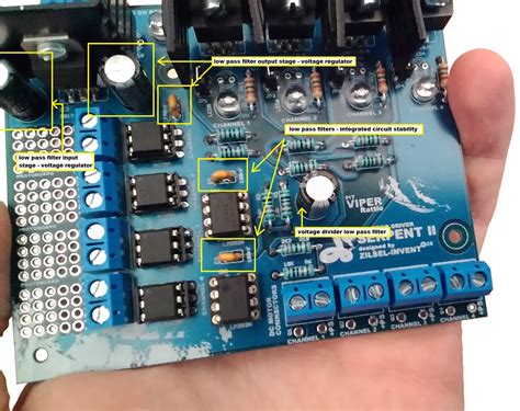 Low Pass Filter And Voltage Stabilization