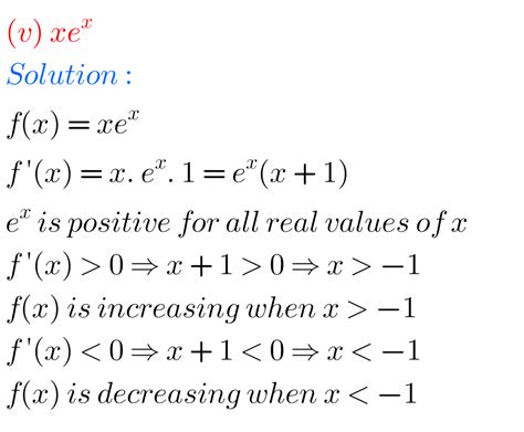 Applications Of Derivatives Exercise 10g Solutions Inter Maths Glow