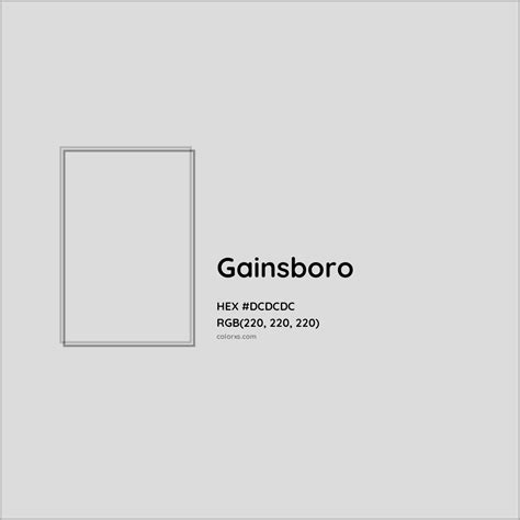 40 Colors Beginning With The Letter G