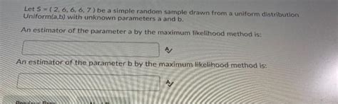 solved let s 2 6 6 6 7 be a simple random sample