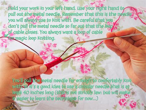 Magic Loop Knitting Tutorial 2 Knittting Crochet