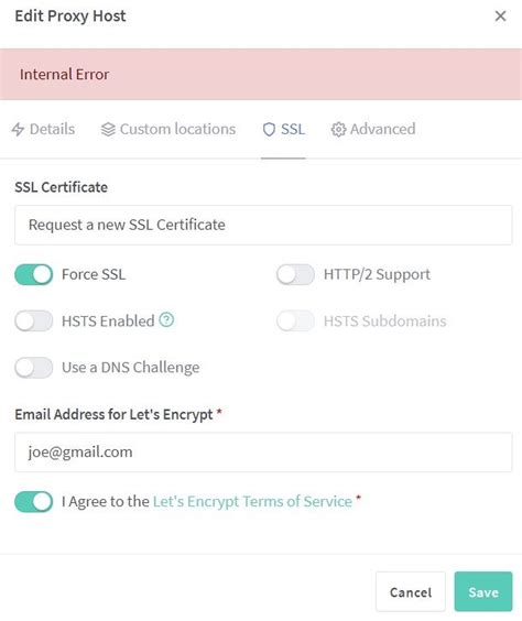 Nginx Proxy Manager What Am I Missing Here Rhomeassistant