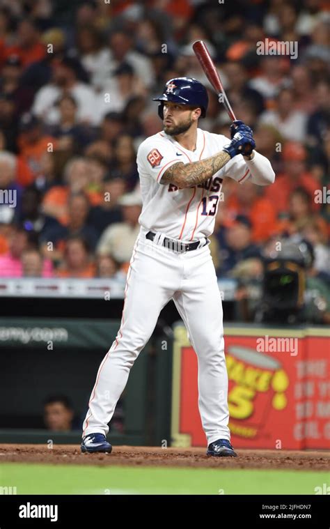Houston Astros First Baseman Jj Matijevic 13 Bats During The Fourth