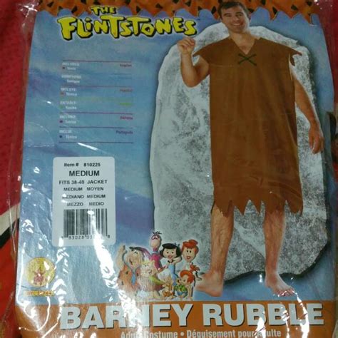 Flintstone Barney Rubble Costume Wore Once Everything Else On Carousell