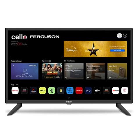 Cello Smart Webos HD Ready TV With Freeview Play 24