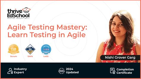 Complete Agile Testing Course For QA Professionals