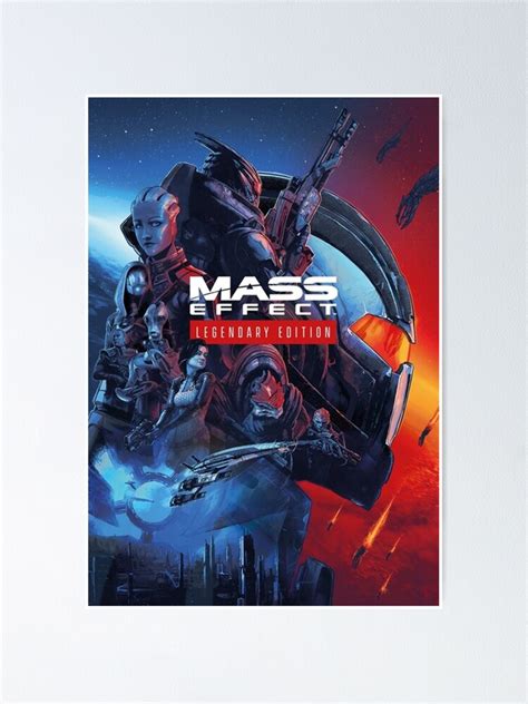 Mass Effect Legendary Edition Poster For Sale By Deelelvis Redbubble