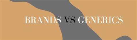 Generic Drugs Save You More Than The Brand Name Drugs