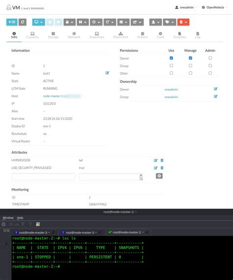 Lxd Container Status After Reboot · Issue 5190 · Opennebulaone · Github